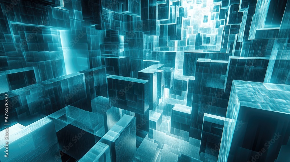 3D virtual maze featuring dynamic movement and obstacles Experience ...