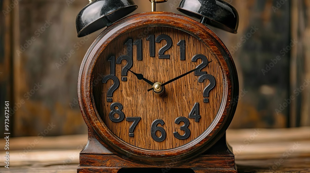 World Philosophy Day Clock with Question Marks A clock with question ...