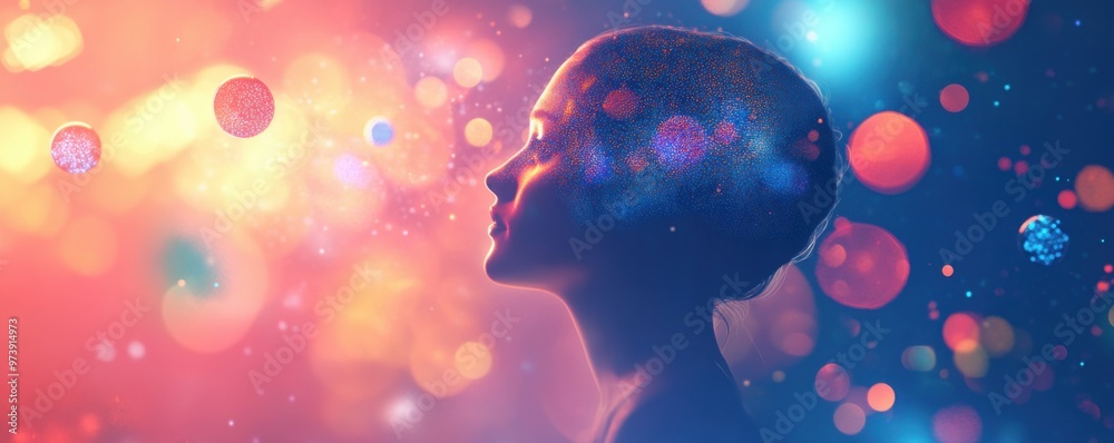 Surreal Mental Health Journey: Abstract Visualization of Positive ...