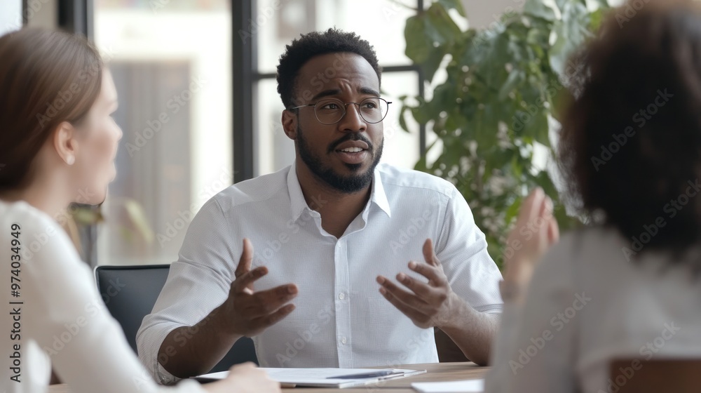 Compassionate communication in a workplace, with colleagues practicing ...