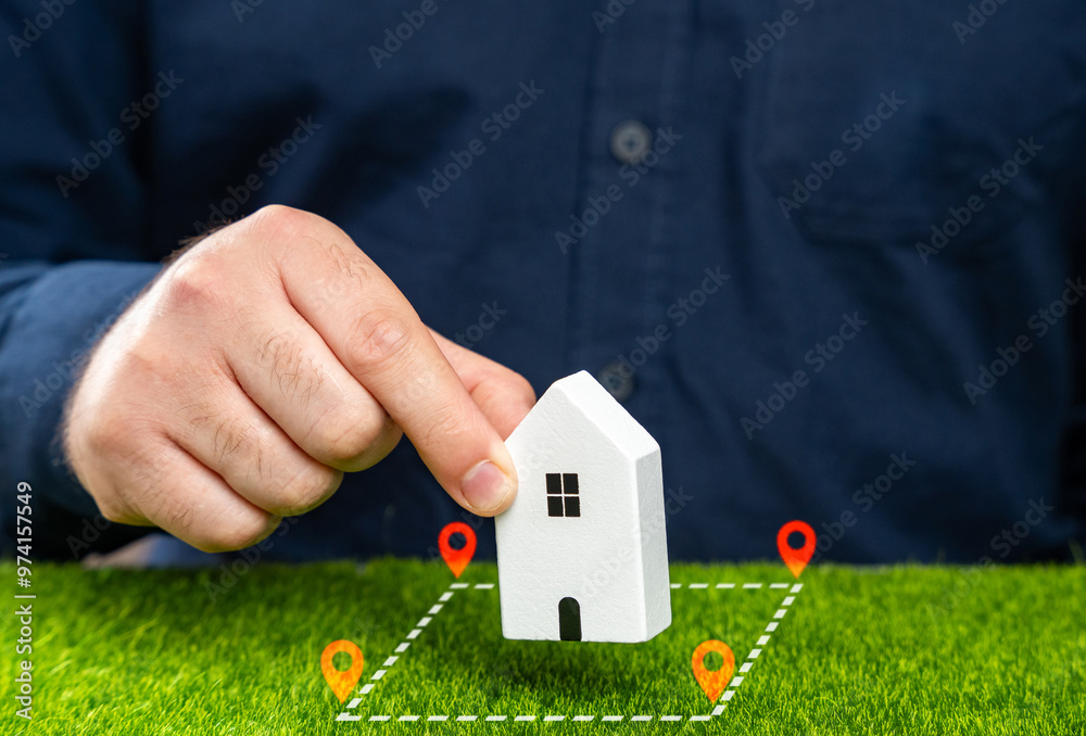 Buy land for a house. Build a house on the plot. Zoning and Land Use ...