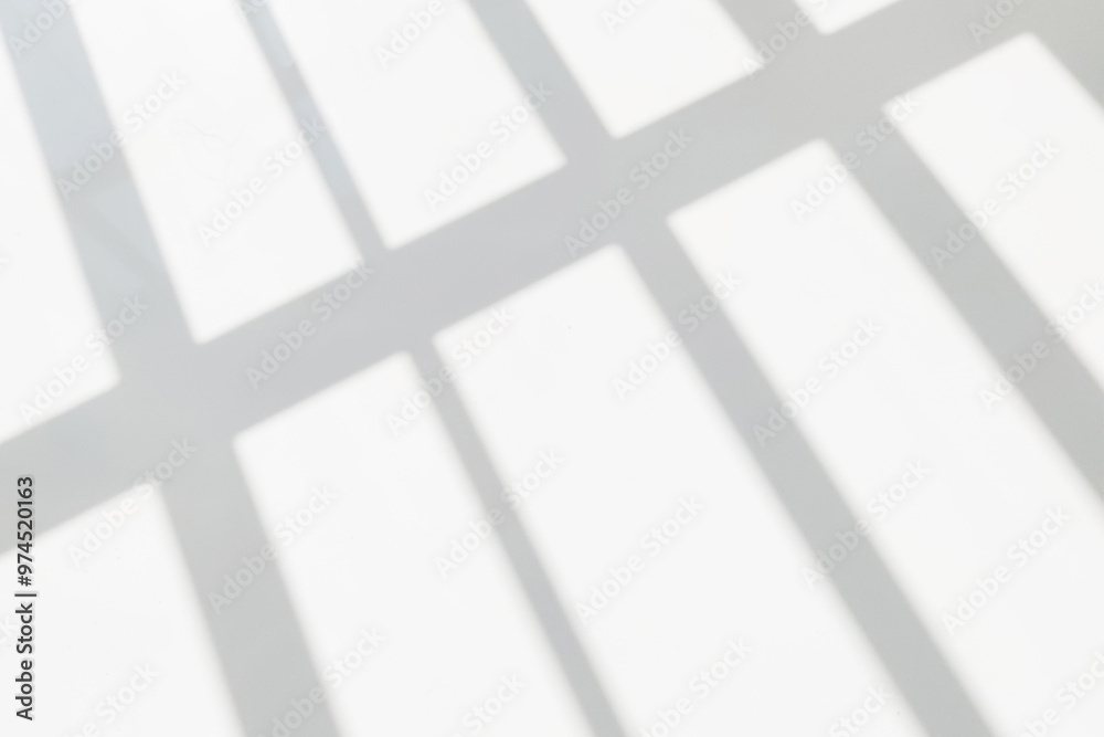 Gray shadow and light blur abstract background on white wall from ...
