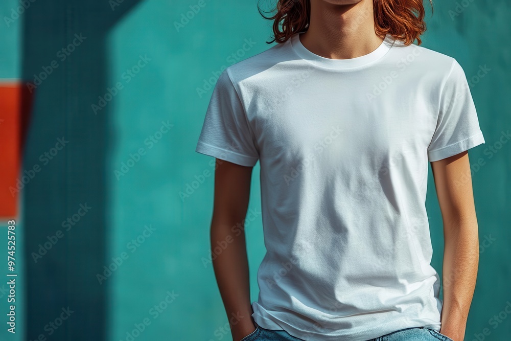crisp white tshirts on invisible models front and back views clean ...