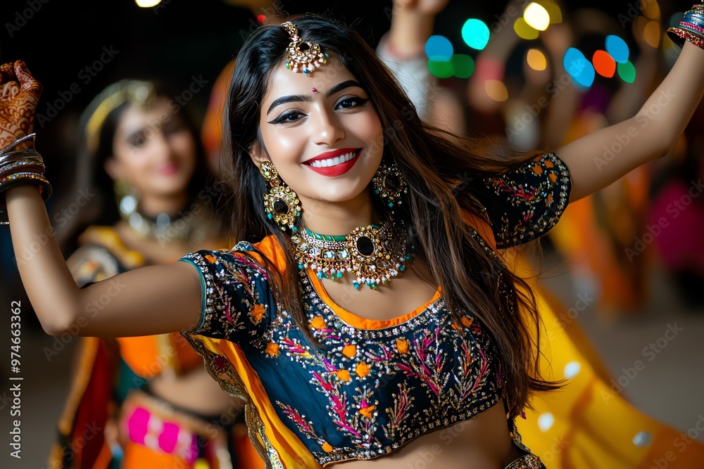 Navratri showcasing the Diversity of Indian Culture, with different ...