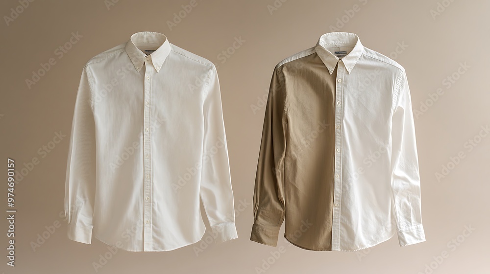 Ironed Shirt Transformation - Before and After Comparison Showing ...