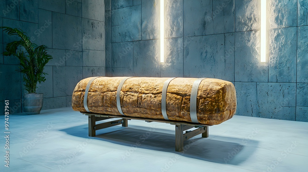 Ancient Egyptian Embalming Ritual, a detailed depiction of the sacred ...