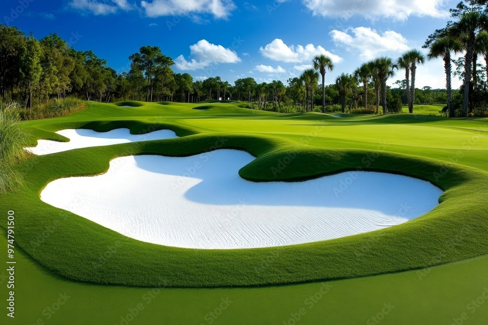 Best Florida Golf Courses illustrated in a sports infographic ...