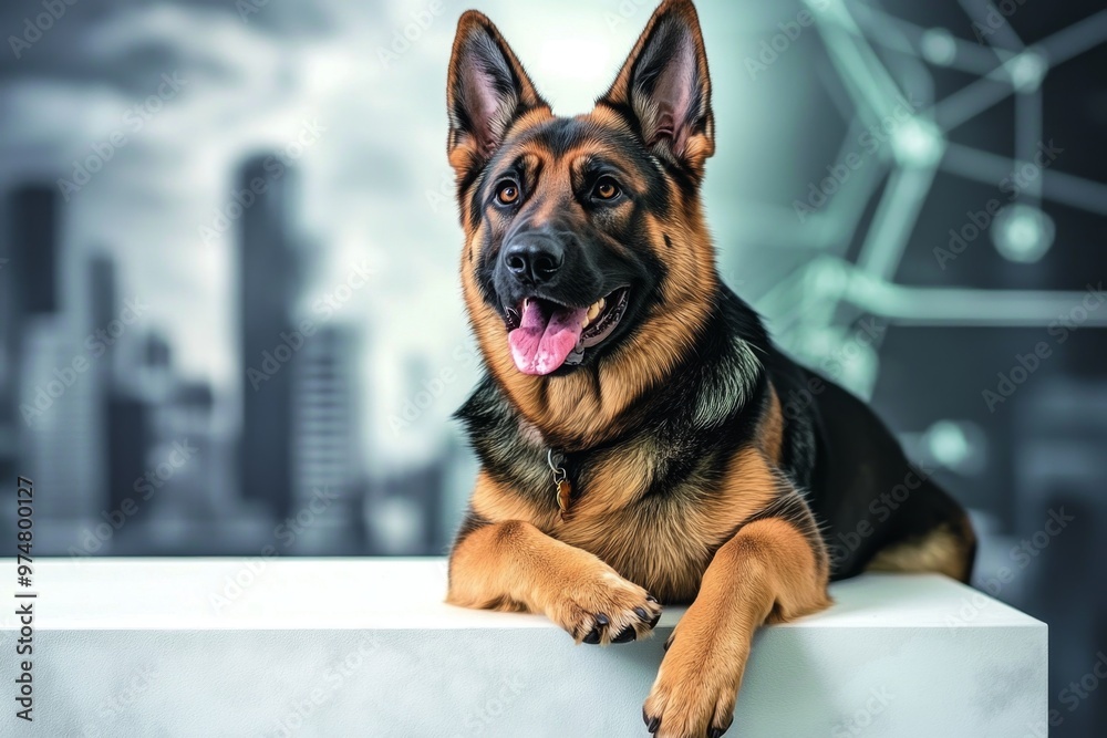 K-9 Dog Breeds represented in a breed-focused infographic, highlighting ...