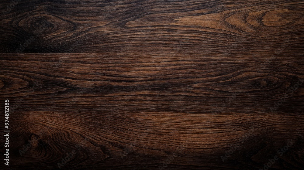 Classic dark wood texture with rich, warm undertones and detailed grain ...