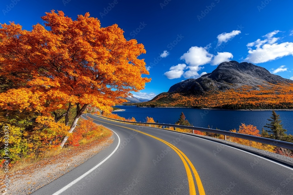 Best Autumn Road Trips in Canada visualized in a travel guide ...