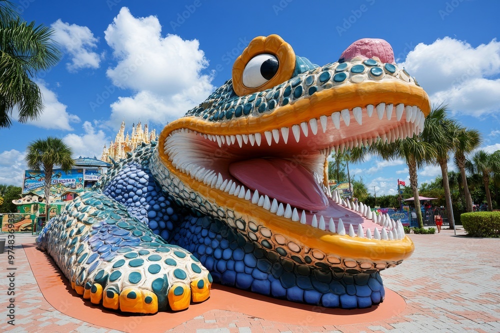 Florida Roadside Attractions represented in a quirky infographic ...
