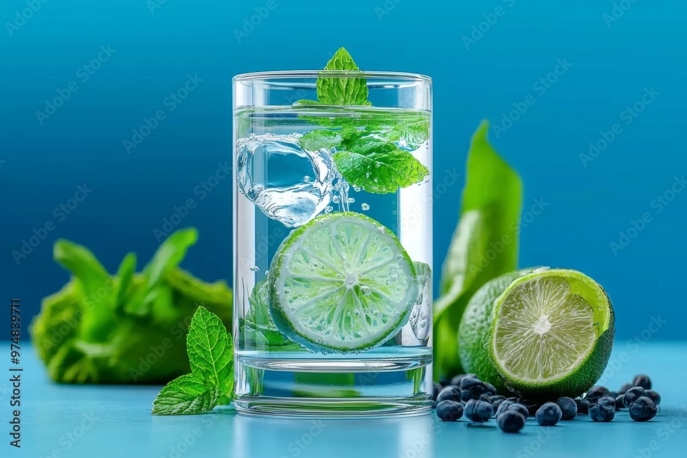 How hydration impacts scar healing illustrated in a health-themed ...