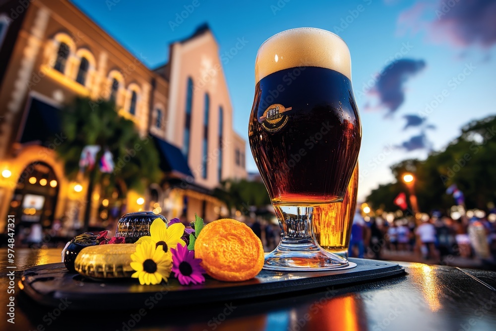 Savannah Craft Beer Scene represented in a vibrant infographic ...