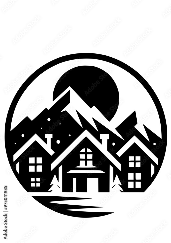Winter House SVG, Christmas SVG, Santa Claus SVG, Holiday SVG ...