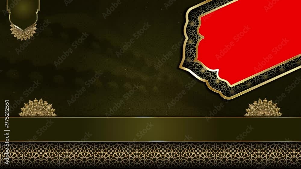 animated luxury arabic islamic background , muslim mosque , islamic ...