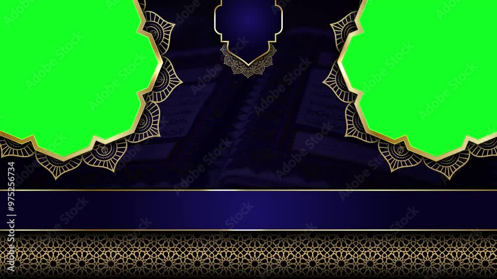 animated luxury arabic islamic background , muslim mosque , islamic ...