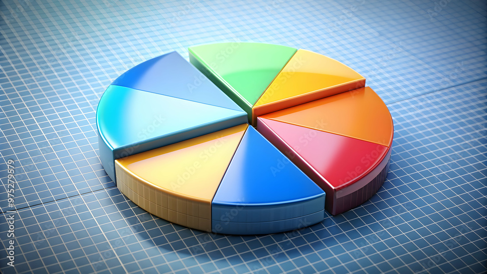 pie chart showing data analysis and statistics, data, analysis ...