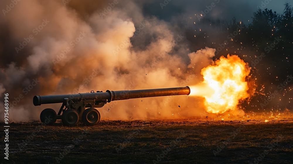 Explosive Artillery Salvo - Captivating Color Photo Series of Shells ...