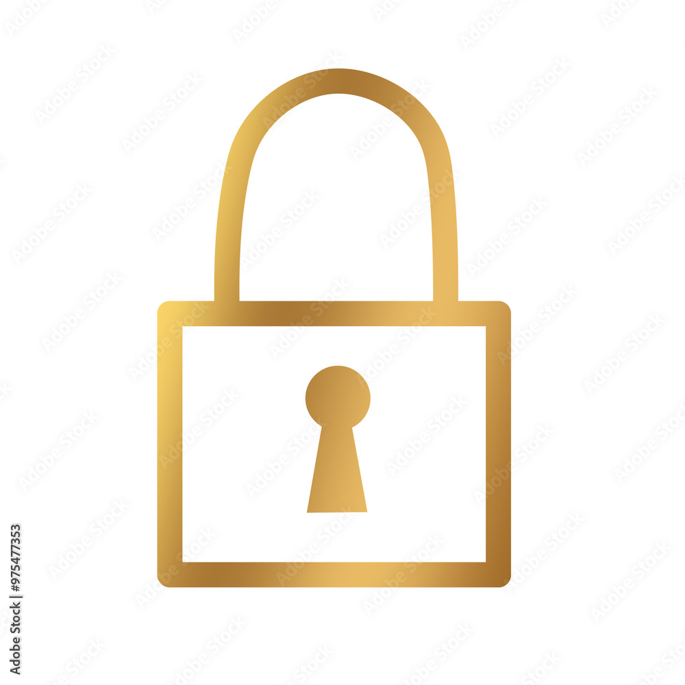 lock icon on black button, key with keyhole symbol transparent, Key ...