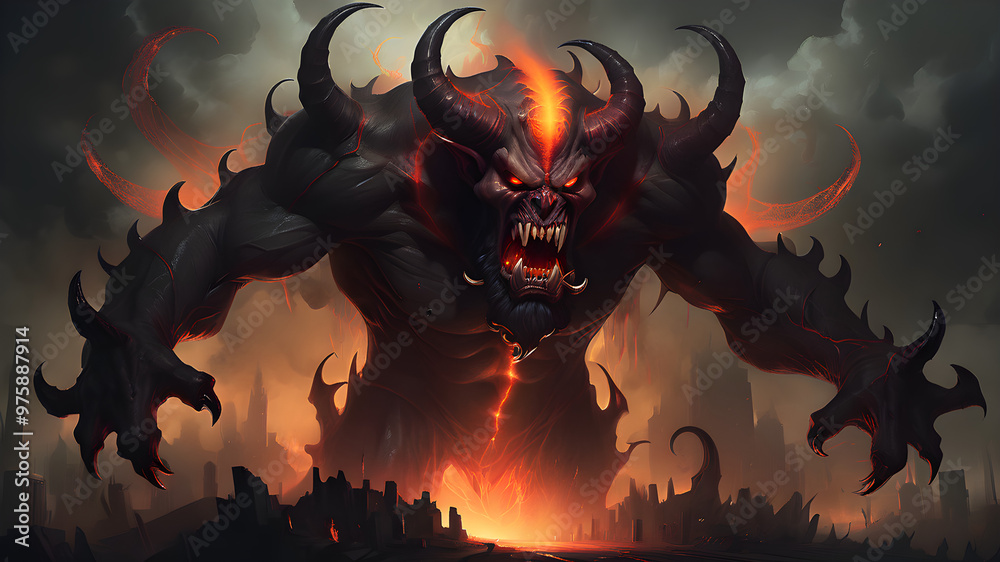 Asmodeus, Behemoth, Beelzebub, Lucifer, Salanus, Asmodeus, Belial, who ...