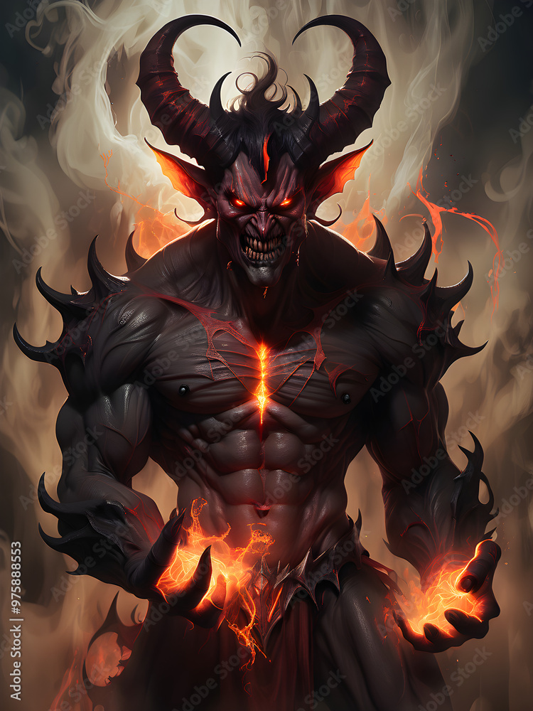 Asmodeus, Behemoth, Beelzebub, Lucifer, Salanus, Asmodeus, Belial, who ...