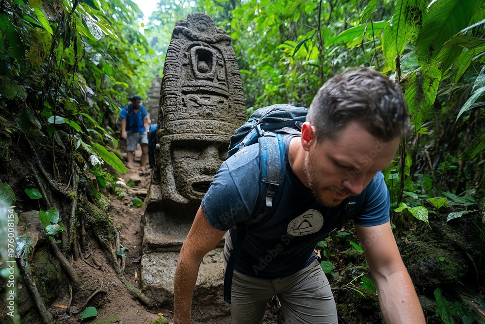 A lost city hidden in the jungle, with archaeologists hacking through ...