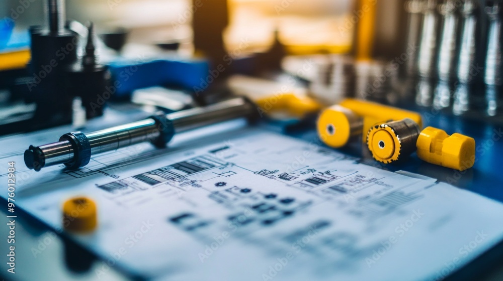 Efficient Production Scheduling and Resource Allocation, showcasing a ...