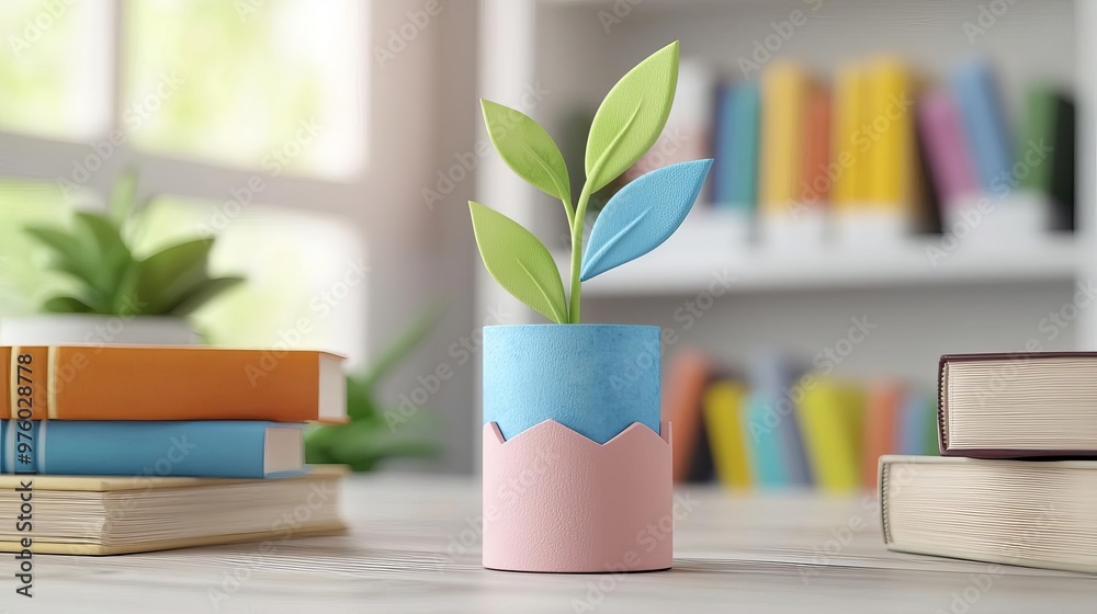 Rising prices in education illustrated with textbooks and a growing ...