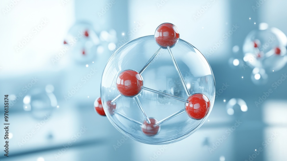 An Educational Illustration of an Ionic Bond, a chemical bond formed ...
