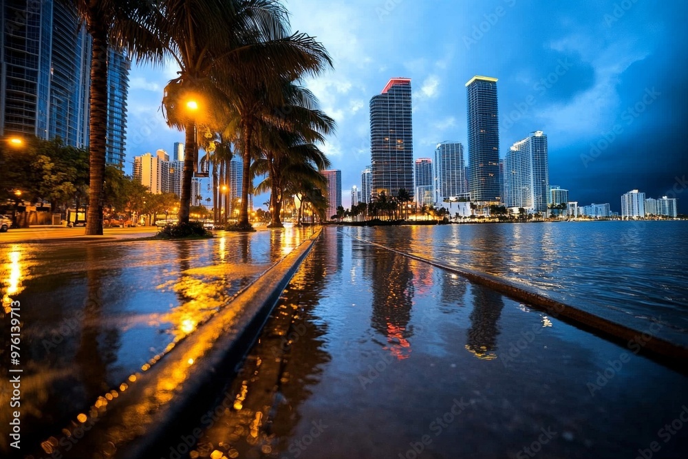 Miami Weather and Hurricane Preparedness visualized in a weather ...