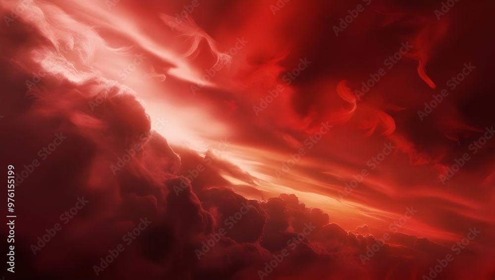 This striking, high-contrast bokeh effect shot, which features a ...