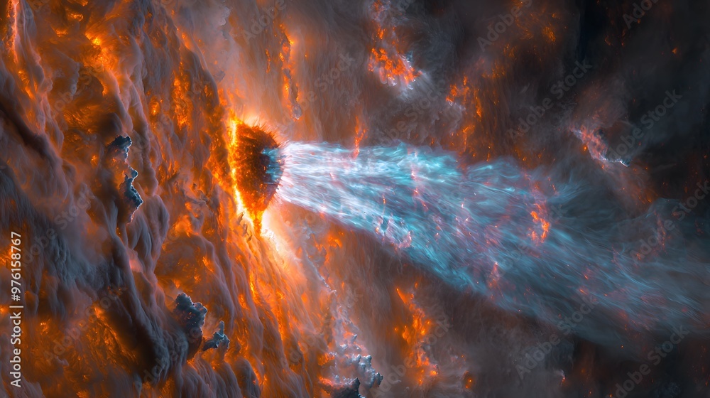 Solar Flare Elegance : Picture a solar flare erupting—a ballet of ...