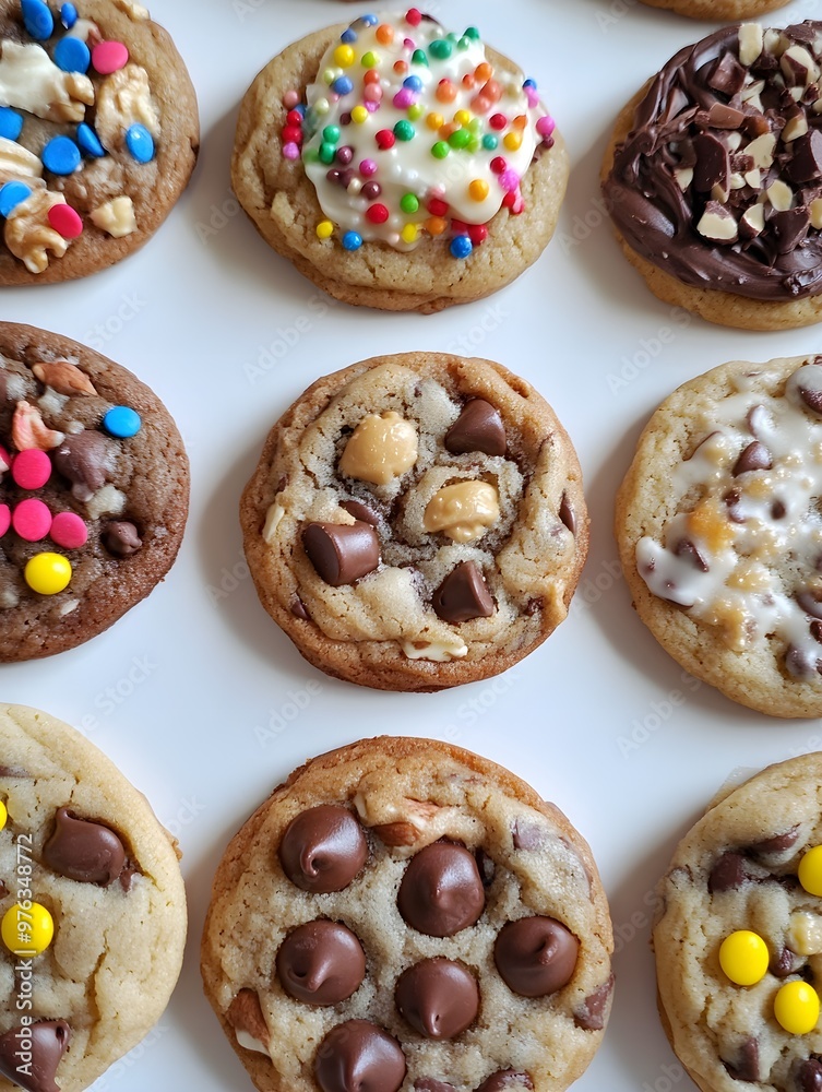 These chocolate chip cookies come in a variety of flavors and ...