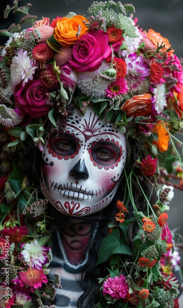 Celebrating the dead: happy Dia de los Muertos, honoring and ...