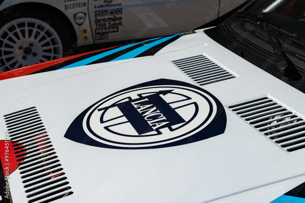 Logo Lancia Delta Integrale is an icon in the world of rallying, won ...
