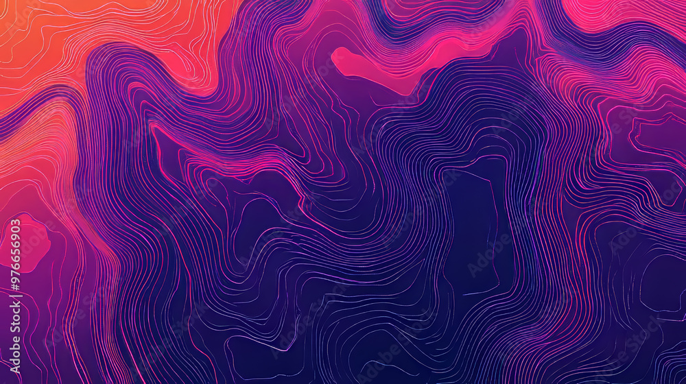 Heat map background showcasing an infrared thermal camera landscape ...