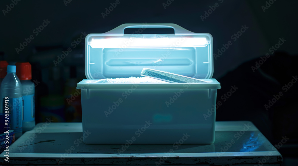 Blade Disposal Container: Container for safely disposing of used razor ...