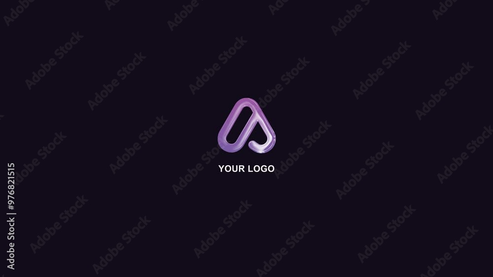 creative 3d new hyper energetic logo reveal animation template, Water ...