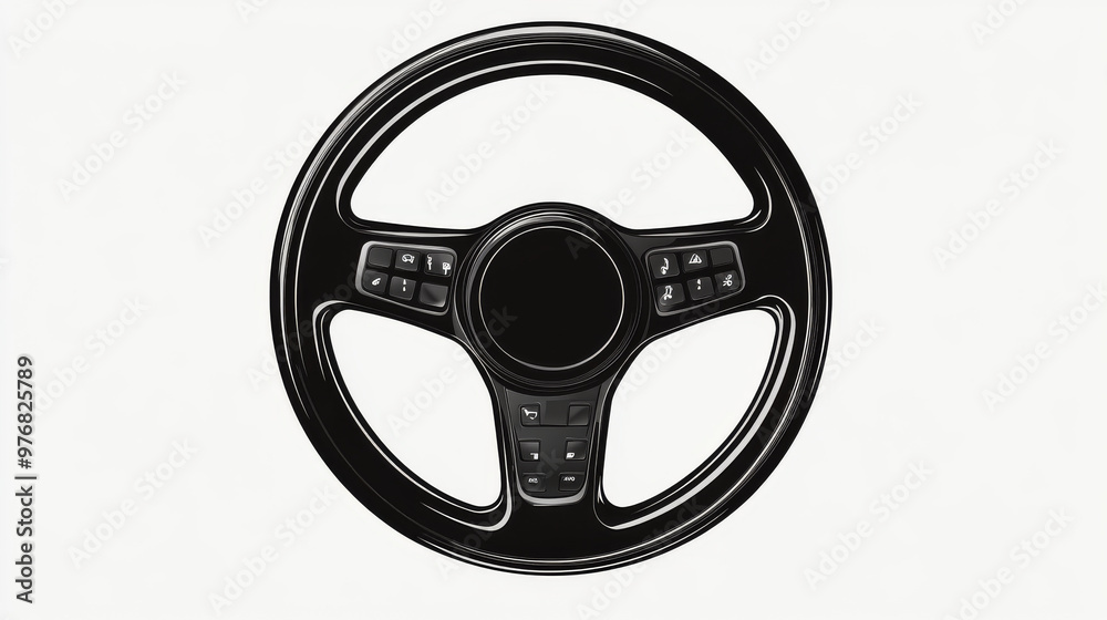 The vector silhouette features a sleek and minimalist design of a car ...