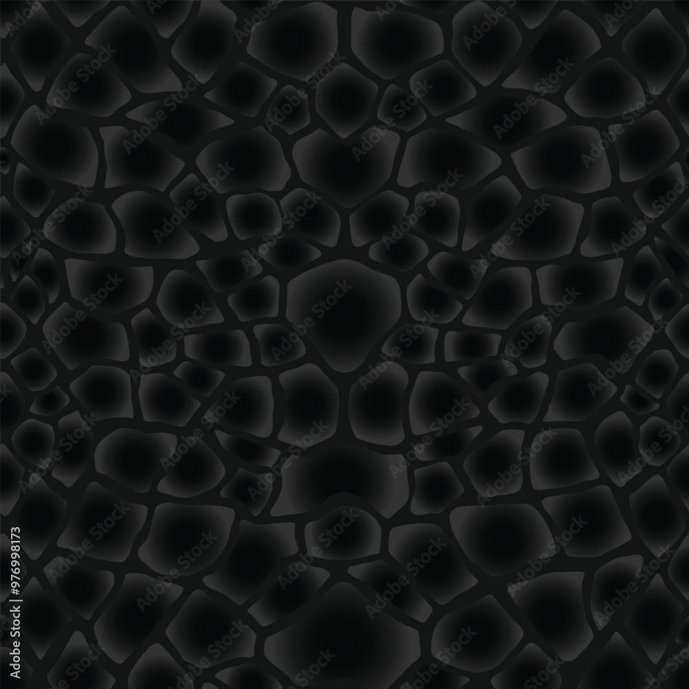 Snake skin pattern. Black viper, drawing on the skin. Reptile surface ...