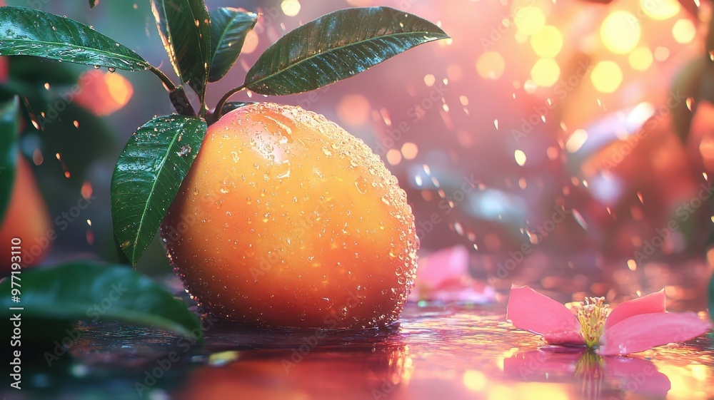 Surreal mango vision blending dreamlike and fantastical elements for a ...