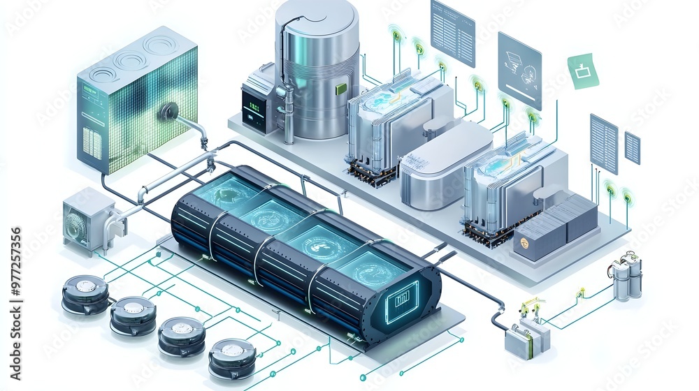 Detailed Schematic of Solid-State Battery Manufacturing Process from ...