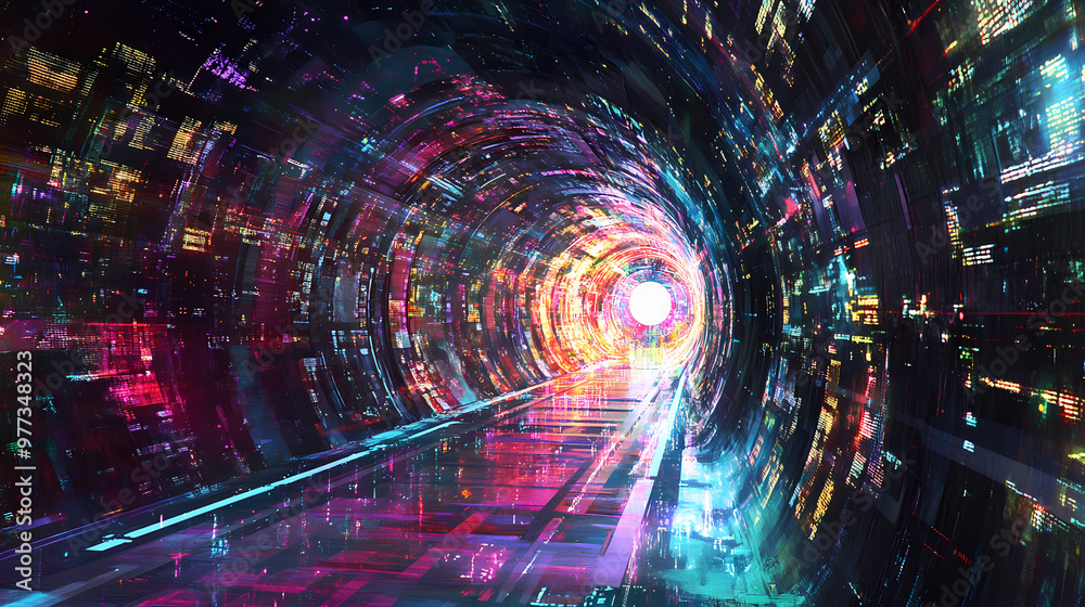 Interwoven streams of data: an interdimensional gateway for information ...