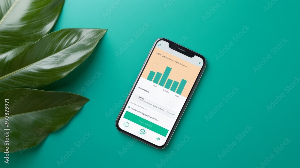 Personal finance app UI, elegant design, interactive budgeting, goal ...
