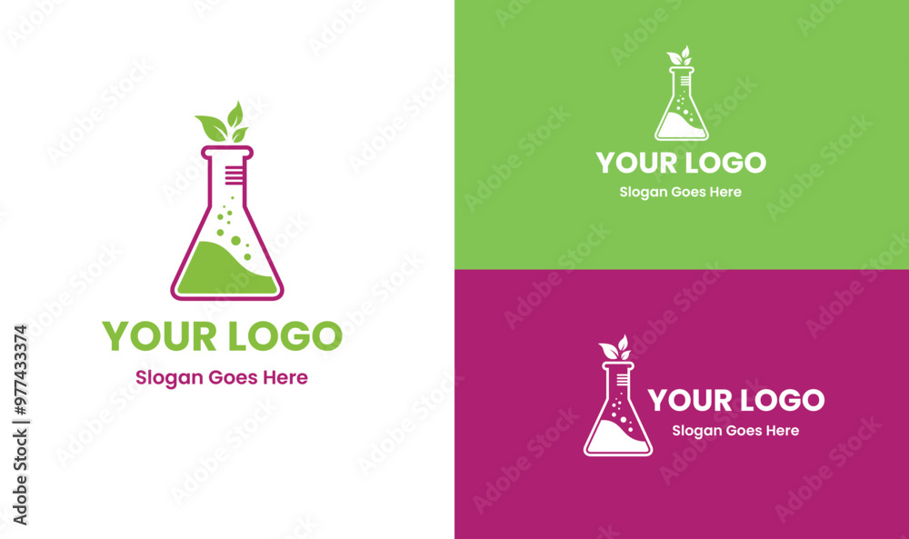 Lab logo, liquid test logo, test tube logo, laboratory logo, blood test ...