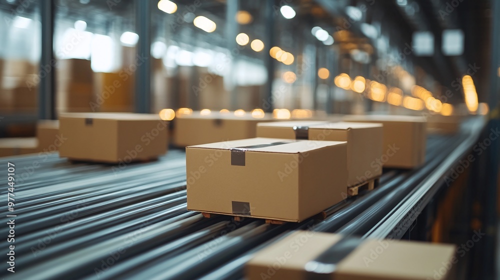 streamlined order fulfillment operations in an e-commerce warehouse ...