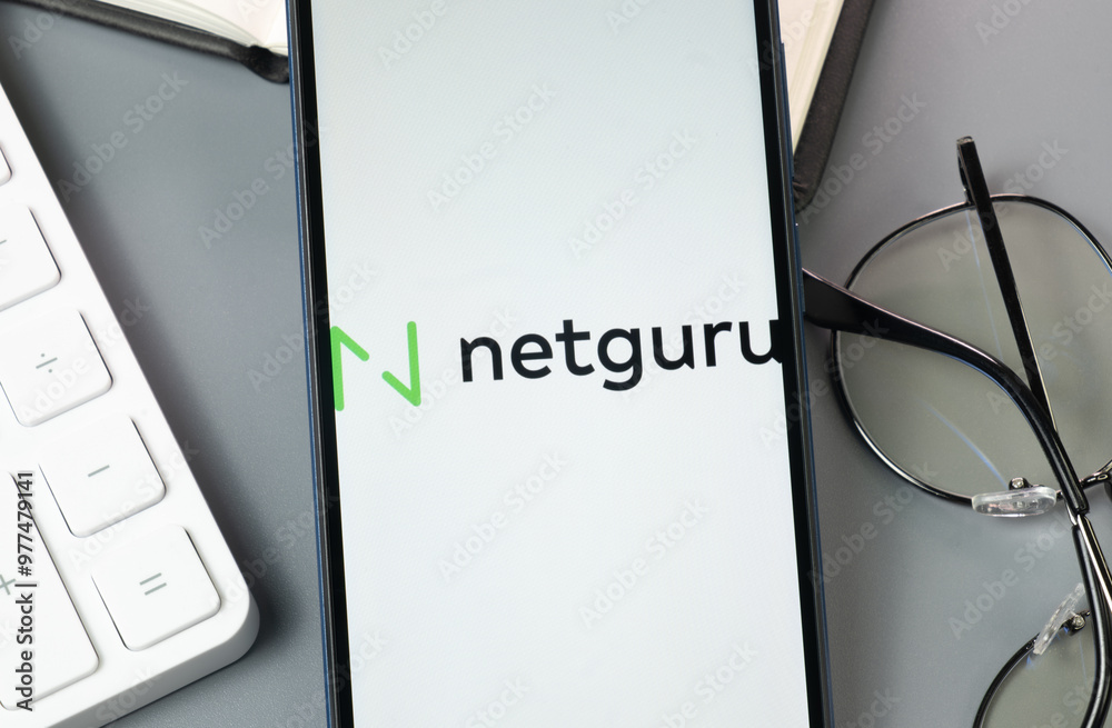 New York, USA - 30 August 2024: Netguru Logo on Phone Screen, Company ...