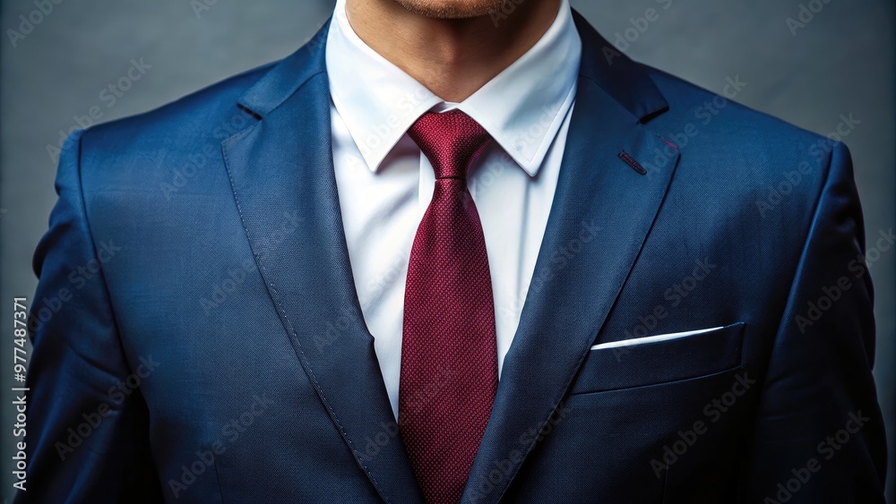 Professional attire for legal professionals features a tailored navy ...