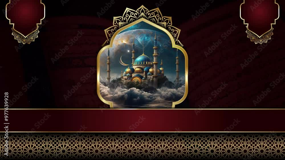 luxury arabic islamic Background , muslim design for Holy Quran ...