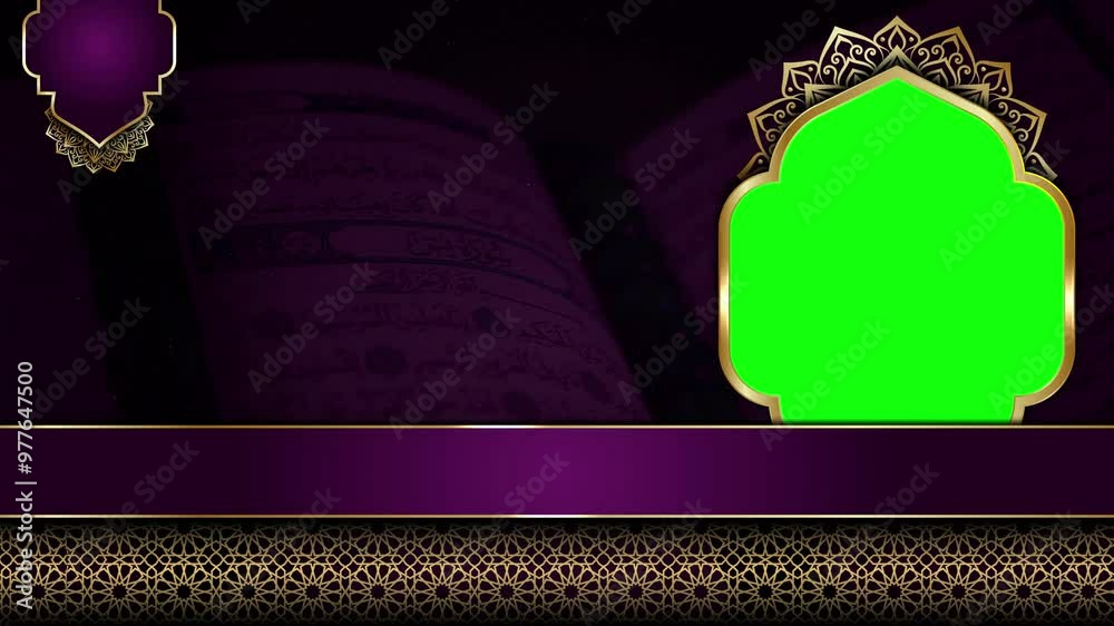animated luxury arabic islamic background , muslim mosque , islamic ...